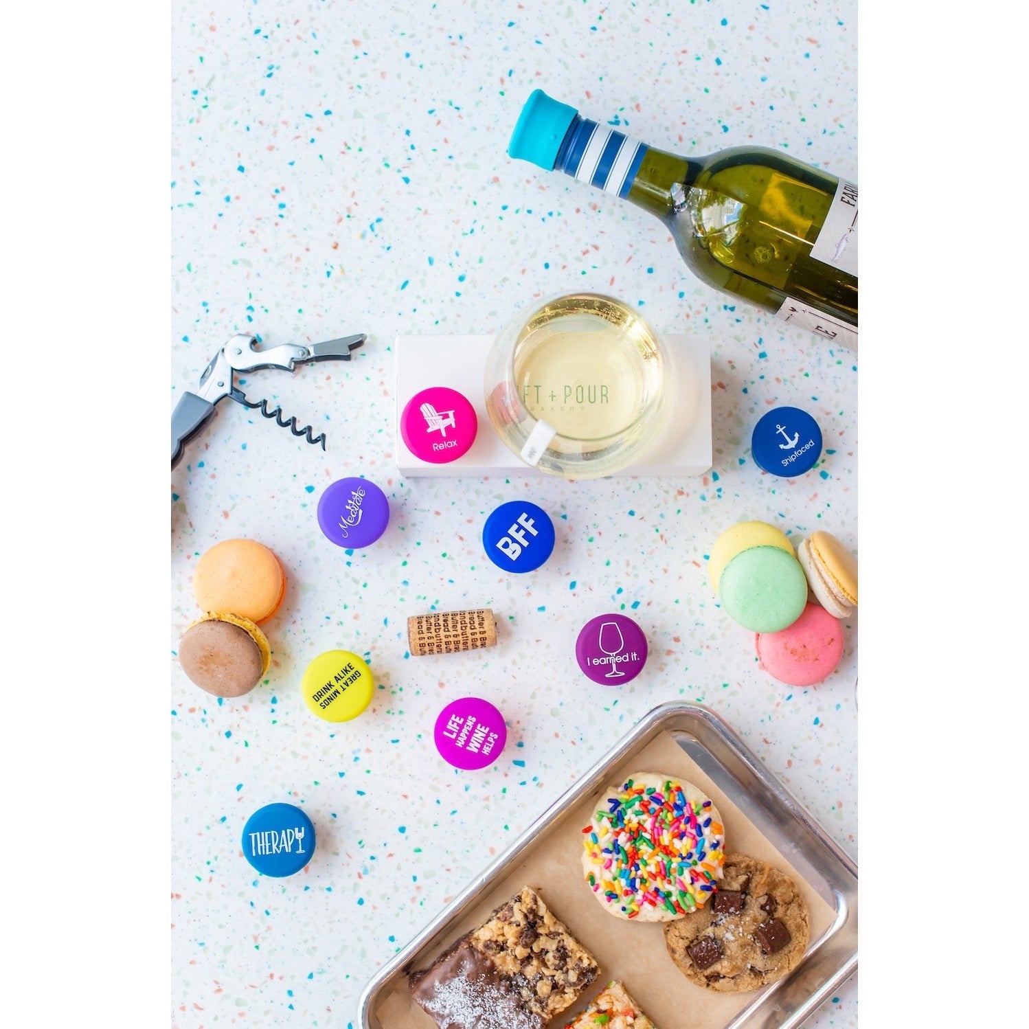 Capabunga Wine Caps – Opal and Olive