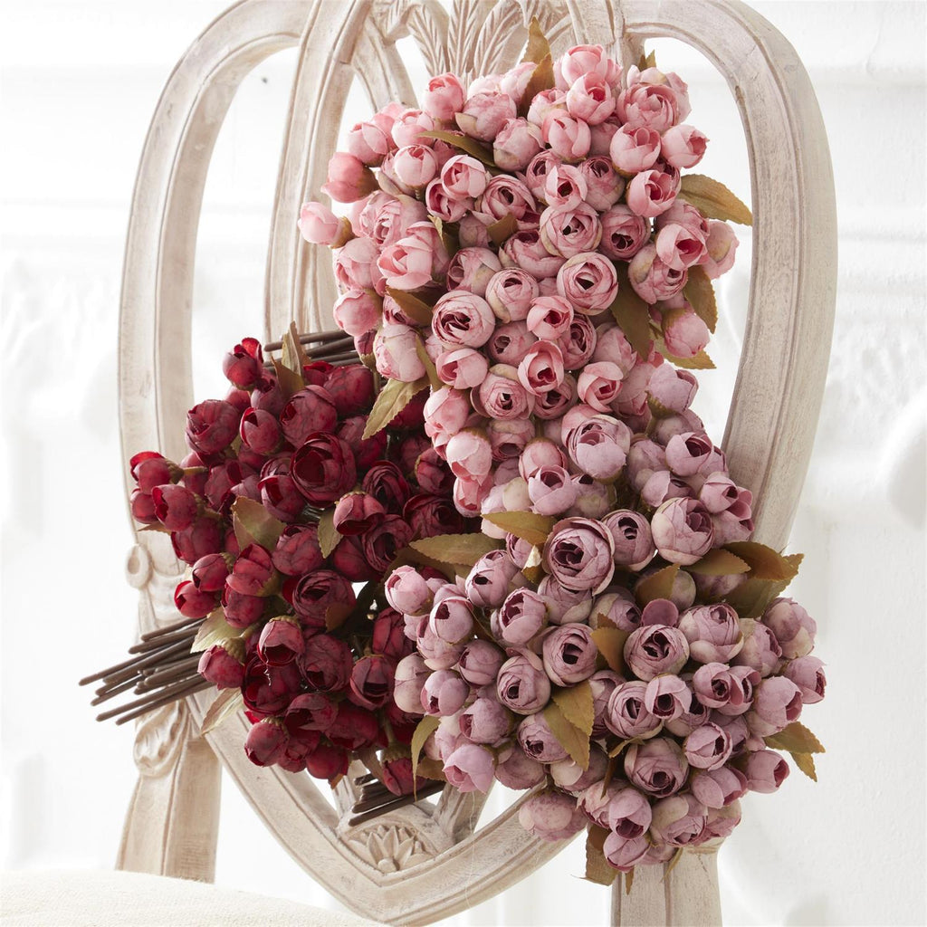 Mini Ranunculus Bud Bundle (5 Stems) – Opal and Olive