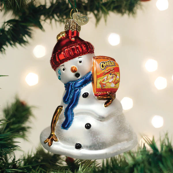 Flamin' Hot Cheetos Snowman – Opal and Olive