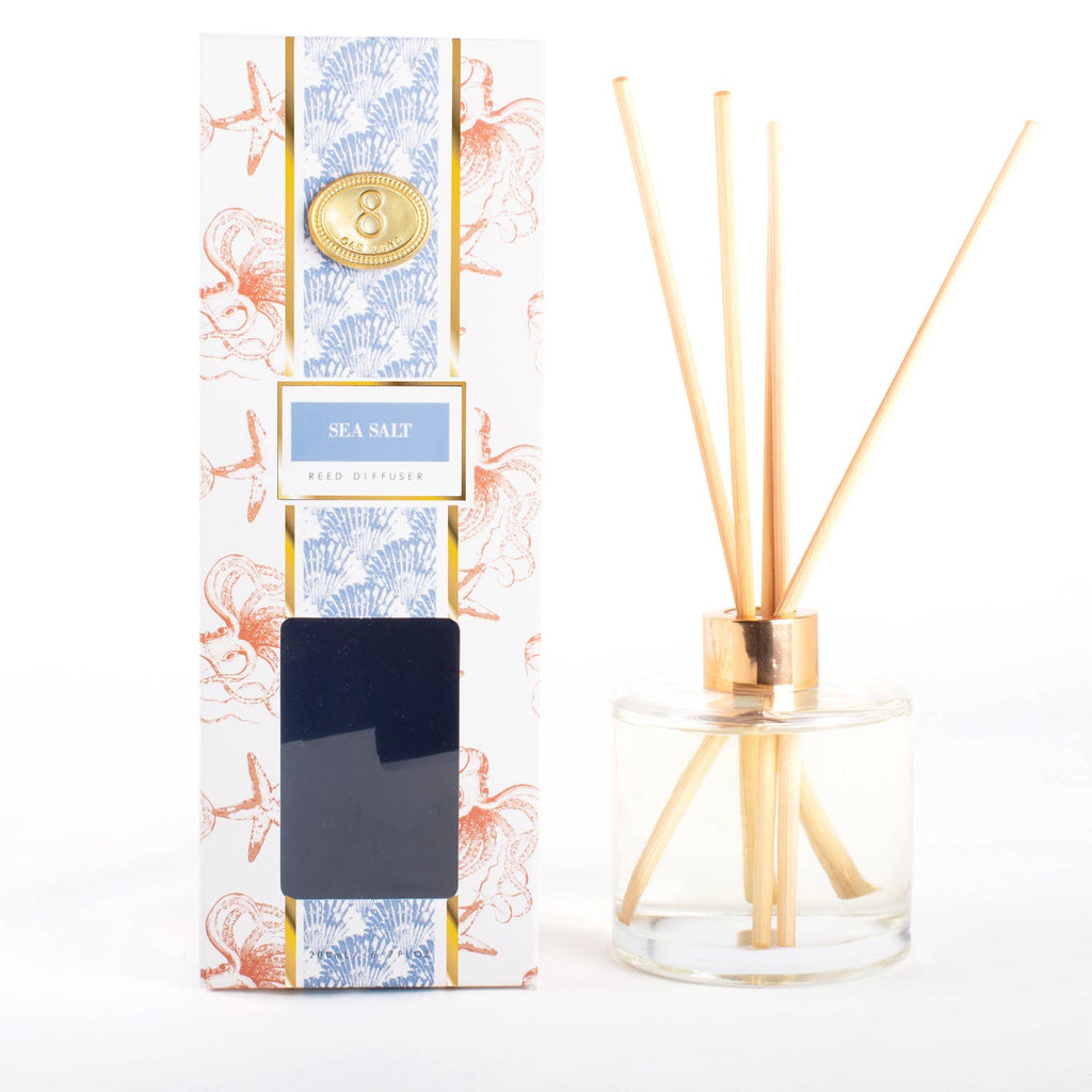 Sea Salt Reed Diffuser – Opal and Olive
