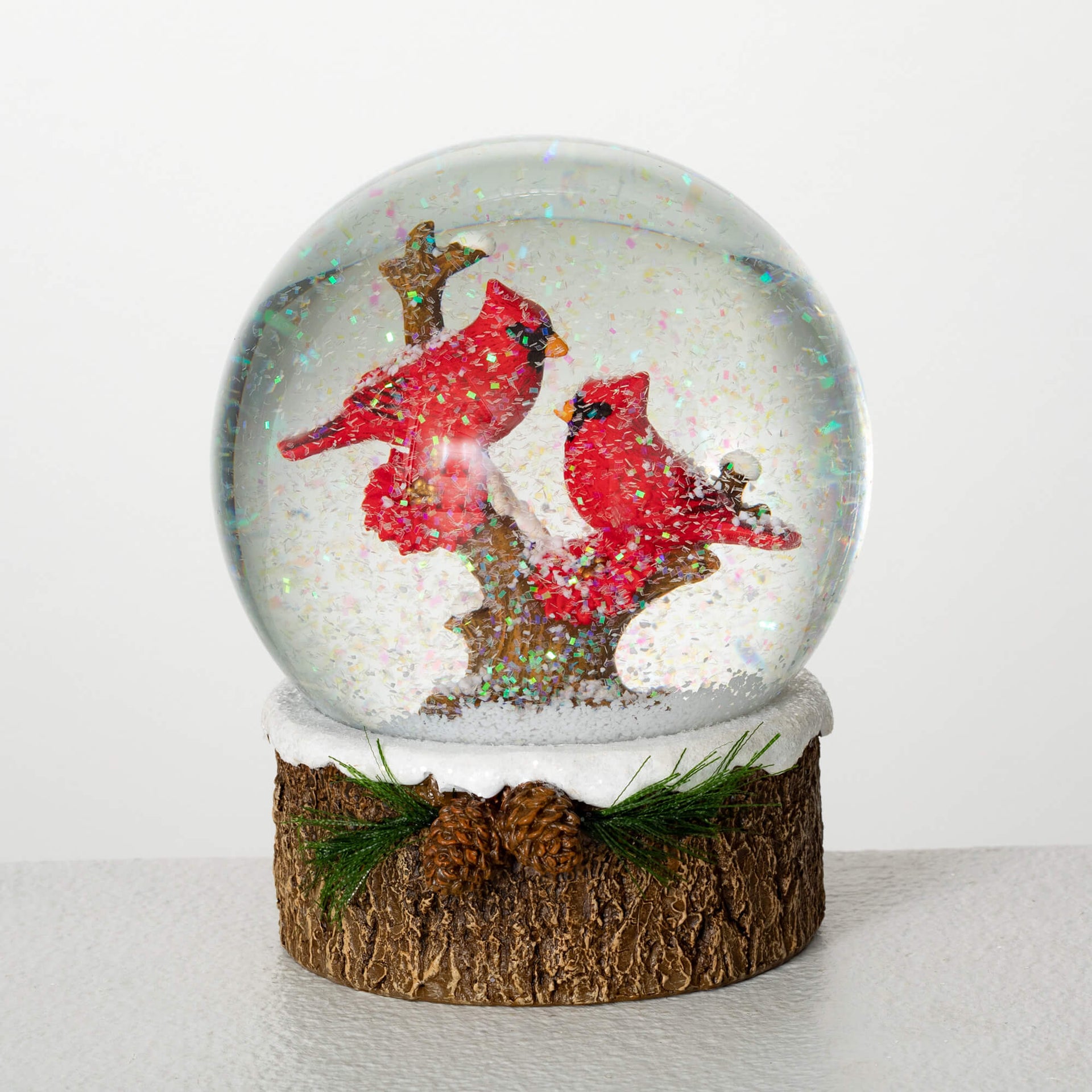Cardinal Water Globe