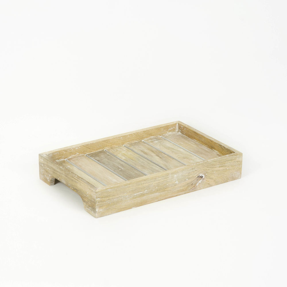 Mango Wood Palet Serving Tray – Opal and Olive