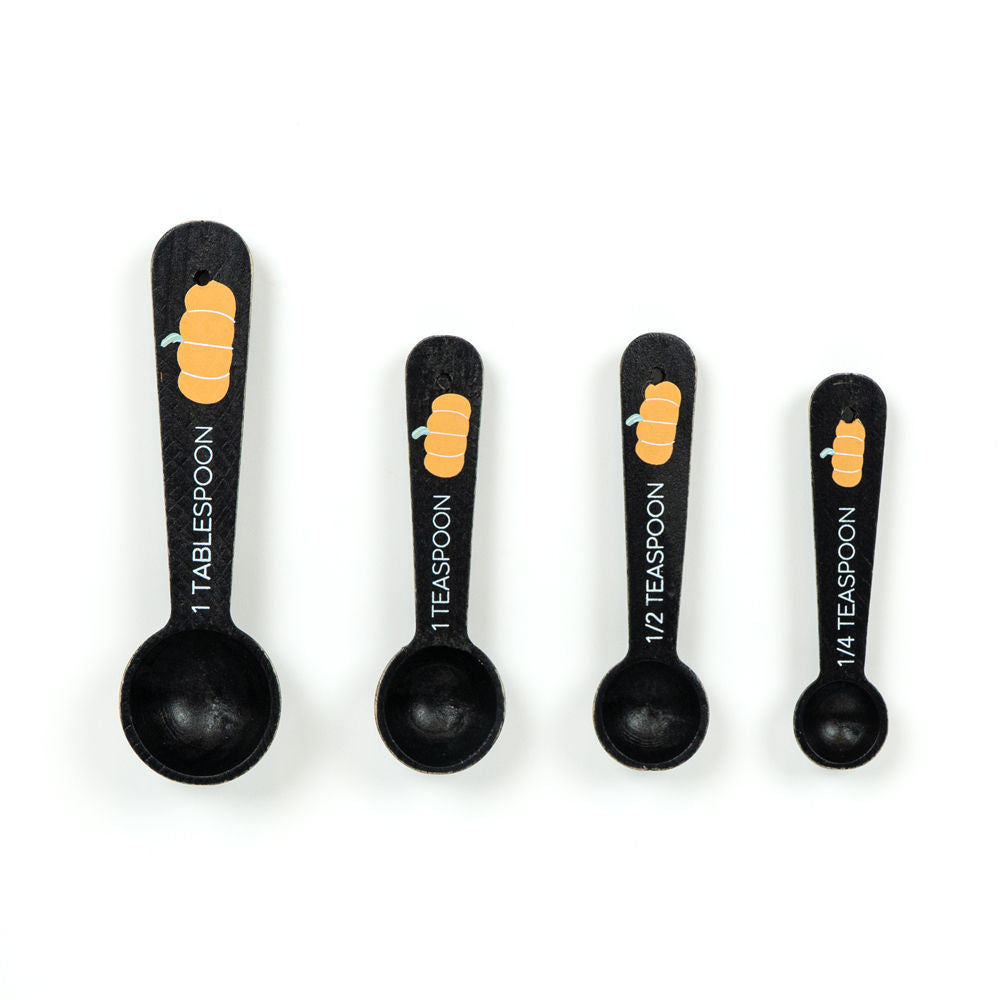 Halloween Measuring Spoons S/4 Pumpkin – Opal and Olive